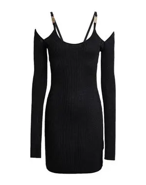 Gcds Knitted Bodycon Mini Dress - Black