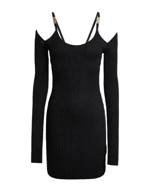 Gcds Knitted Bodycon Mini Dress - Black