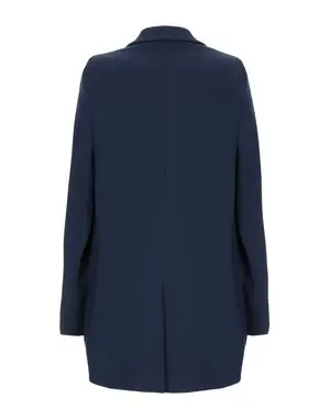 HANITA Single-breasted Coat - Blue