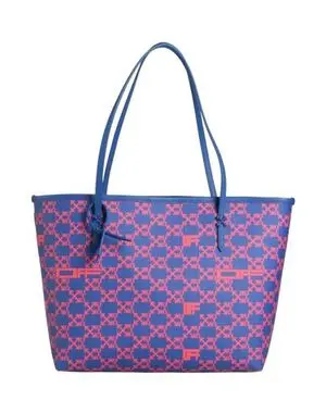 OFF-WHITE™ OFF-WHITE™ Shopper Bag With Detachable Pouch Blue