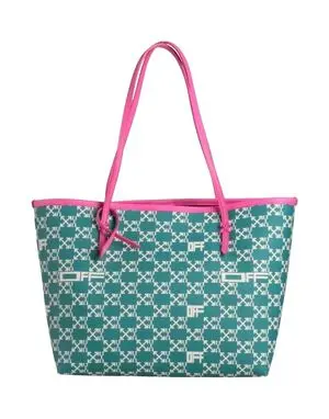 OFF-WHITE™ OFF-WHITE™ Shopper Bag With Detachable Pouch Deep Jade