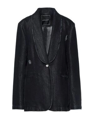 JACOB COHЁN Blazer Size Cotton, Viscose, Polyester - Blue