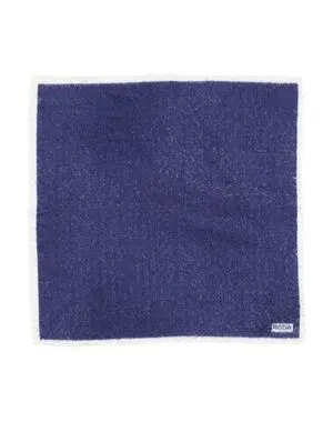 RODA Woman Scarf Azure Size - Viscose, Silk Navy