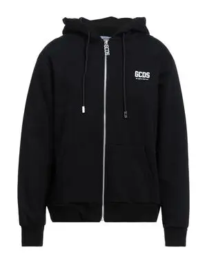 Gcds Cotton Fleece Sweatshirt - Black