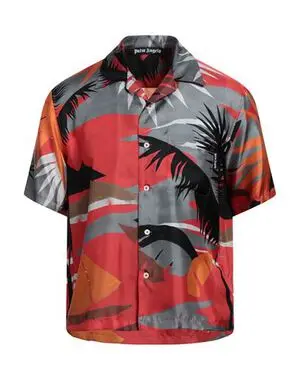 Palm Angels Shirt Size Silk, Polyester