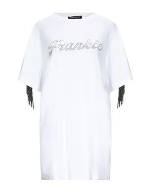 FRANKIE MORELLO Printed Cotton T-shirt - White