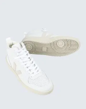 VEJA V-15 High-top Sneakers - White