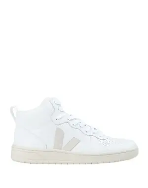 VEJA V-15 High-top Sneakers - White
