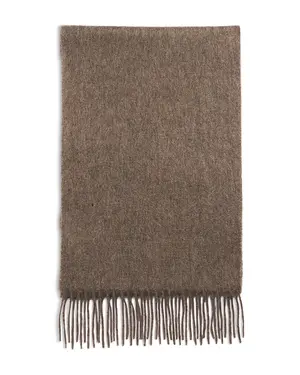 Bloomingdale'S Solid Cashmere Scarf Exclusive - Mushroom