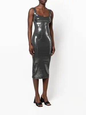 ATU BODY COUTURE Sequin Embellished Midi Dress