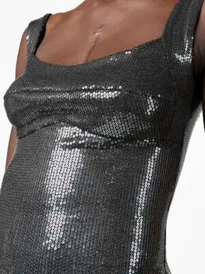 ATU BODY COUTURE Sequin Embellished Midi Dress
