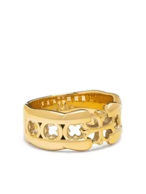 NIALAYA JEWELRY Cross Band Ring