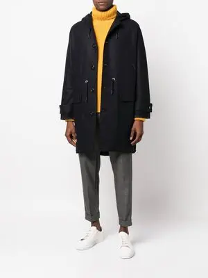 PT TORINO Hooded Drawstring Coat