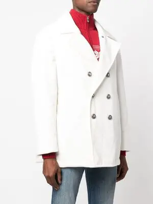 Brunello Cucinelli Caban Double-breasted Corduroy Coat