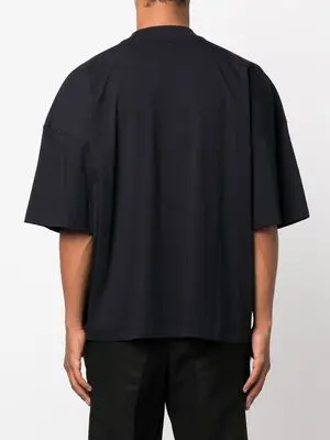 JIL SANDER Short-sleeved Cotton T-shirt - Blue
