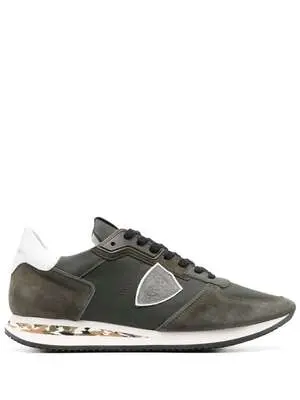 Philippe Model Trpx Camouflage-print Sneakers - Green