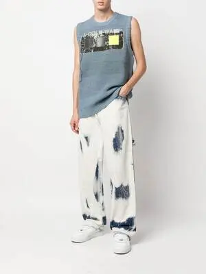 A-COLD-WALL* Patch-detail Sleeveless Jumper