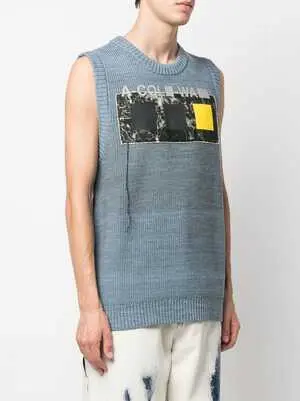 A-COLD-WALL* Patch-detail Sleeveless Jumper