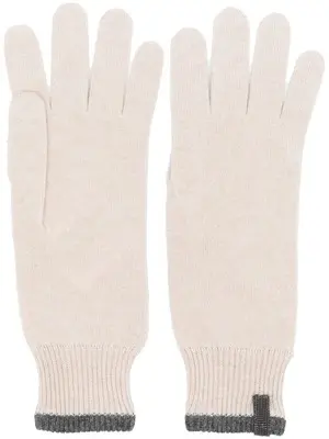 Brunello Cucinelli Fine-knit Cashmere Gloves