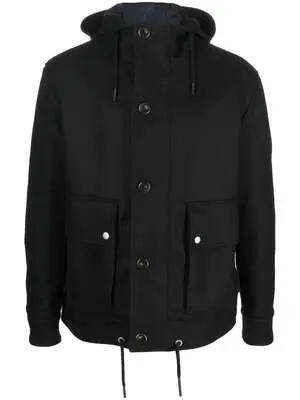 PT TORINO Buttoned Hooded Jacket