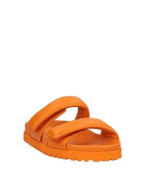 GIA BORGHINI Leather Sandals - Orange