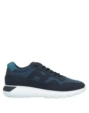 Hogan Sneakers Size Soft Leather, Textile Fibers