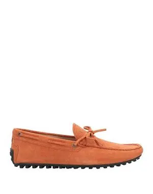 TOD'S Leather Loafers - Red