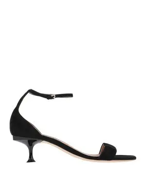 SERGIO ROSSI SERGIO ROSSI Suede Sandals Black