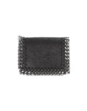 Stella McCartney Wallet Burgundy Textile Fibers