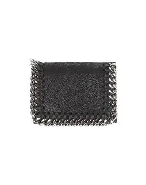 Stella McCartney Wallet Burgundy Textile Fibers