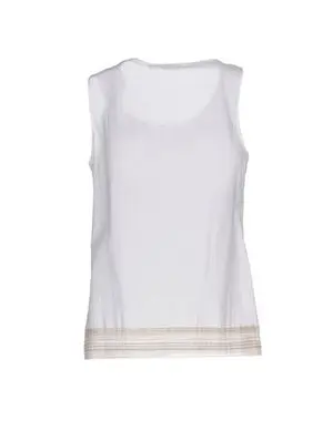 Ermanno Scervino Woven Top With Bow Detail