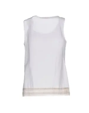 Ermanno Scervino Woven Top With Bow Detail