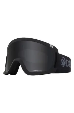 Dragon D1 Otg Snow Goggles With Bonus Lens - Blackout/ Lldksmkllamber