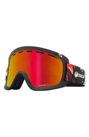 Dragon D1 Otg Snow Goggles With Bonus Lens Koi/ Llredionllltrose