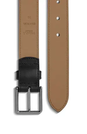 Shinola Leather Belt - Black