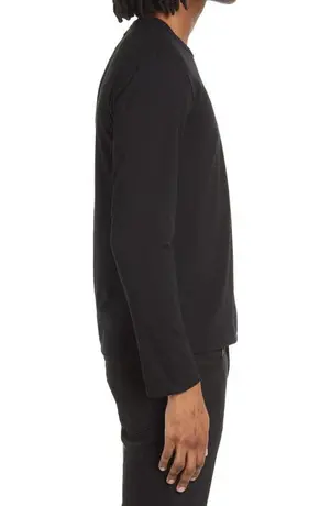 Comme Des Garçons Heart Long Sleeve Cotton T-shirt