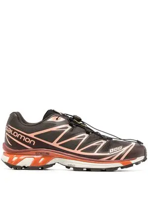 SALOMON Xt-6 Panelled Sneakers - Brown