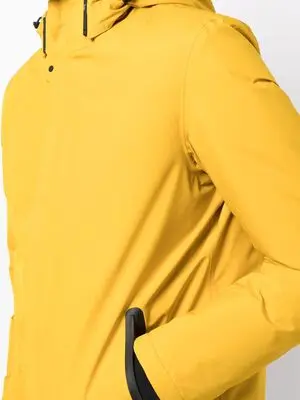 Herno Padded Drawstring Hooded Jacket - Yellow