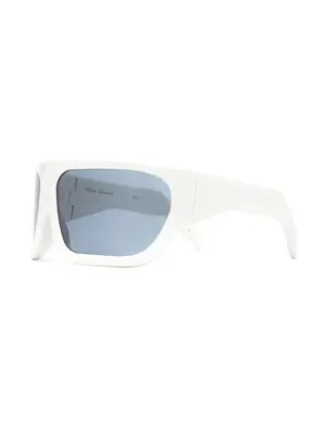 Rick Owens Davis Oversized Sunglasses - White