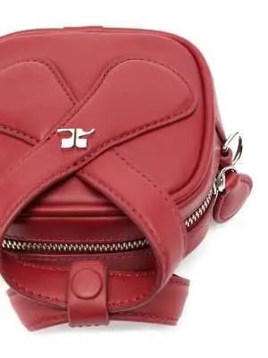 COURREGES Loop Mini Bag - Red