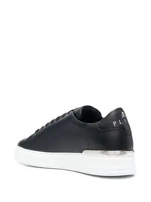 Philipp Plein Hexagon Low-top Leather Sneakers