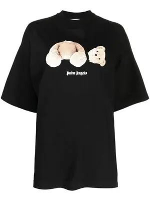 Palm Angels Teddy Bear T-shirts For Women