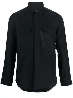 MAHARISHI Band-collar Shirt