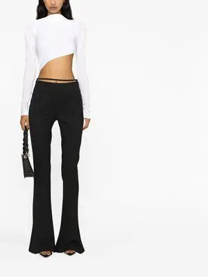 Jacquemus Carozzu Stretch-fit Bodysuit - White