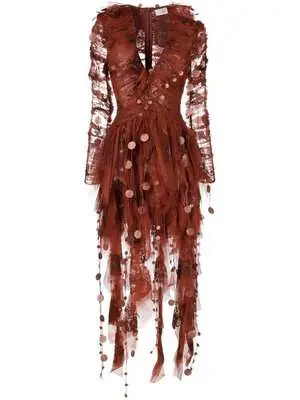 Zimmermann Kaleidoscope Ruched Dress