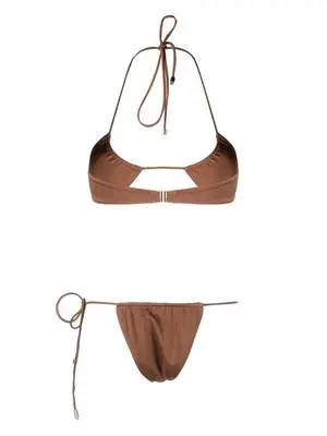 MANOKHI Halterneck Bikini Set