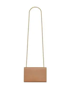 Saint Laurent Small Kate Shoulder Bag - Brown