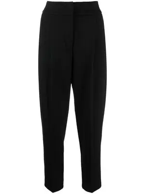 LE TRICOT PERUGIA Cropped Tapered Trousers
