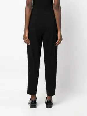 LE TRICOT PERUGIA Cropped Tapered Trousers