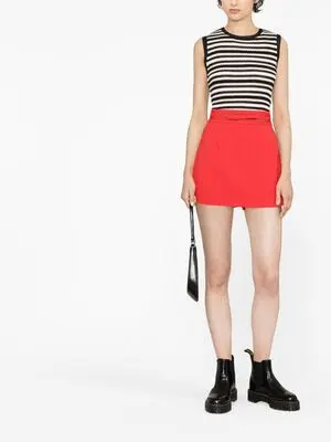 Red Valentino High-waisted Tailored Shorts